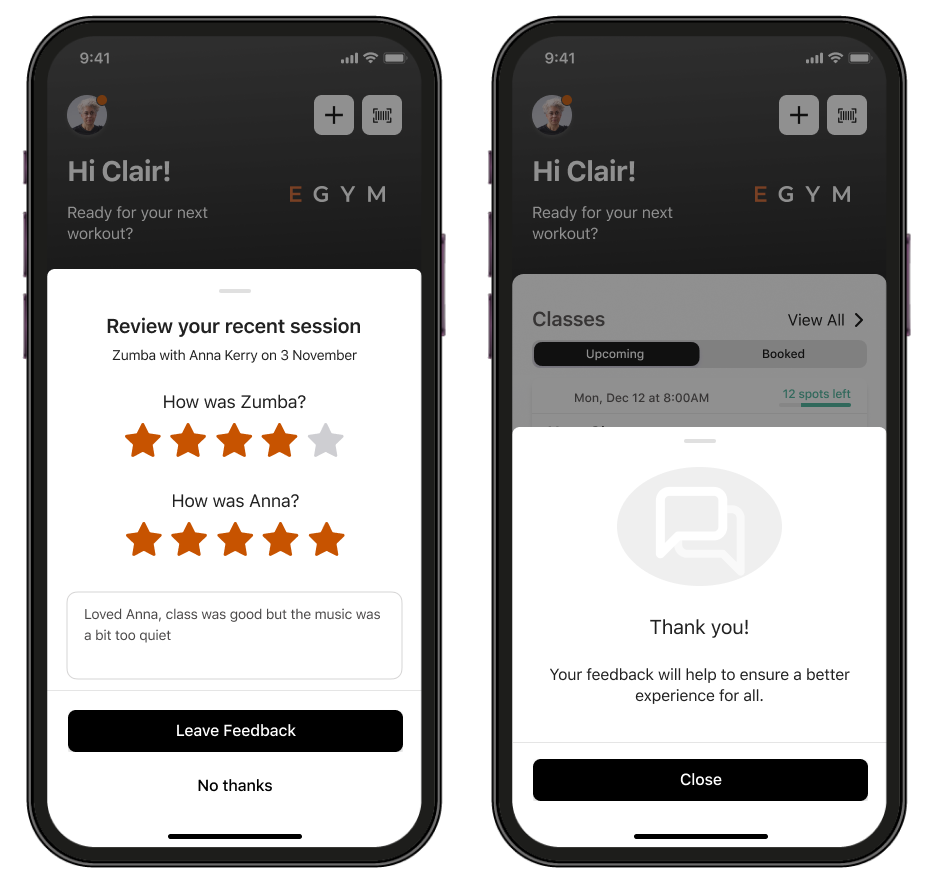CONFIGURING RATINGS